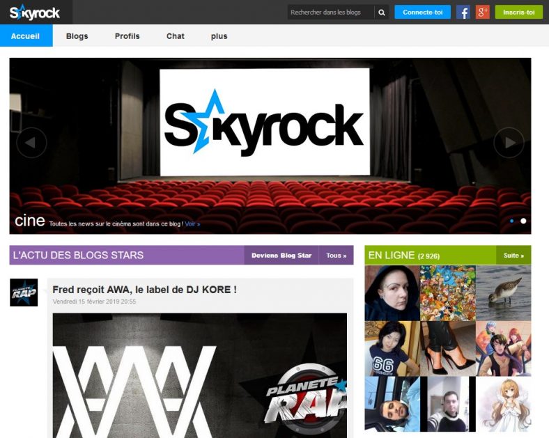4 Meilleurs sites comme SkyRock (réseau social)