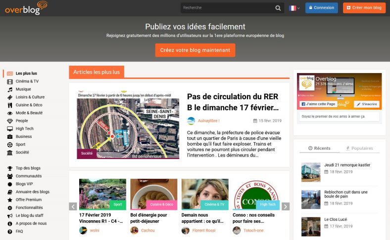 4 Meilleurs sites comme SkyRock (réseau social)