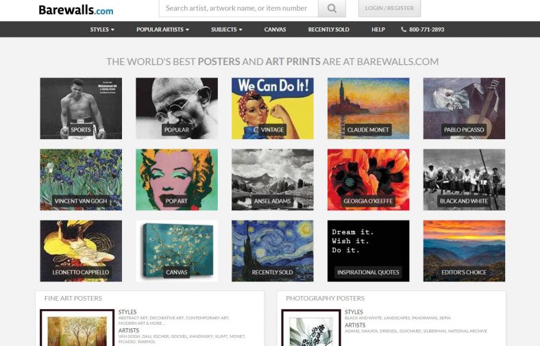 7 Meilleurs sites comme AllPosters en ligne - 2021 | Site Comme