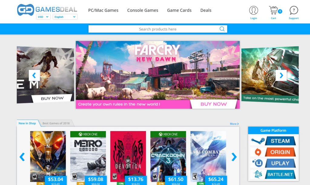 7 Sites de jeu comme PCgamesupply - 2021 | Site Comme