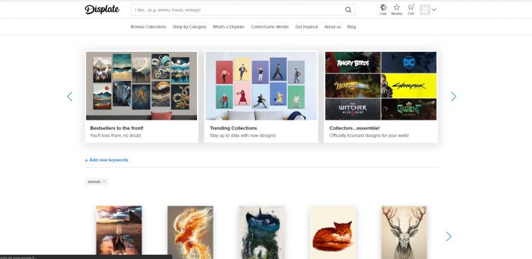 7 Meilleurs sites comme AllPosters en ligne - 2021 | Site Comme